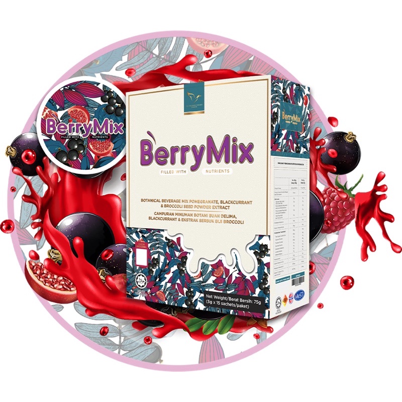 BerryMix Filled with Nutrients from TDC (C2Joy) | Shopee Malaysia