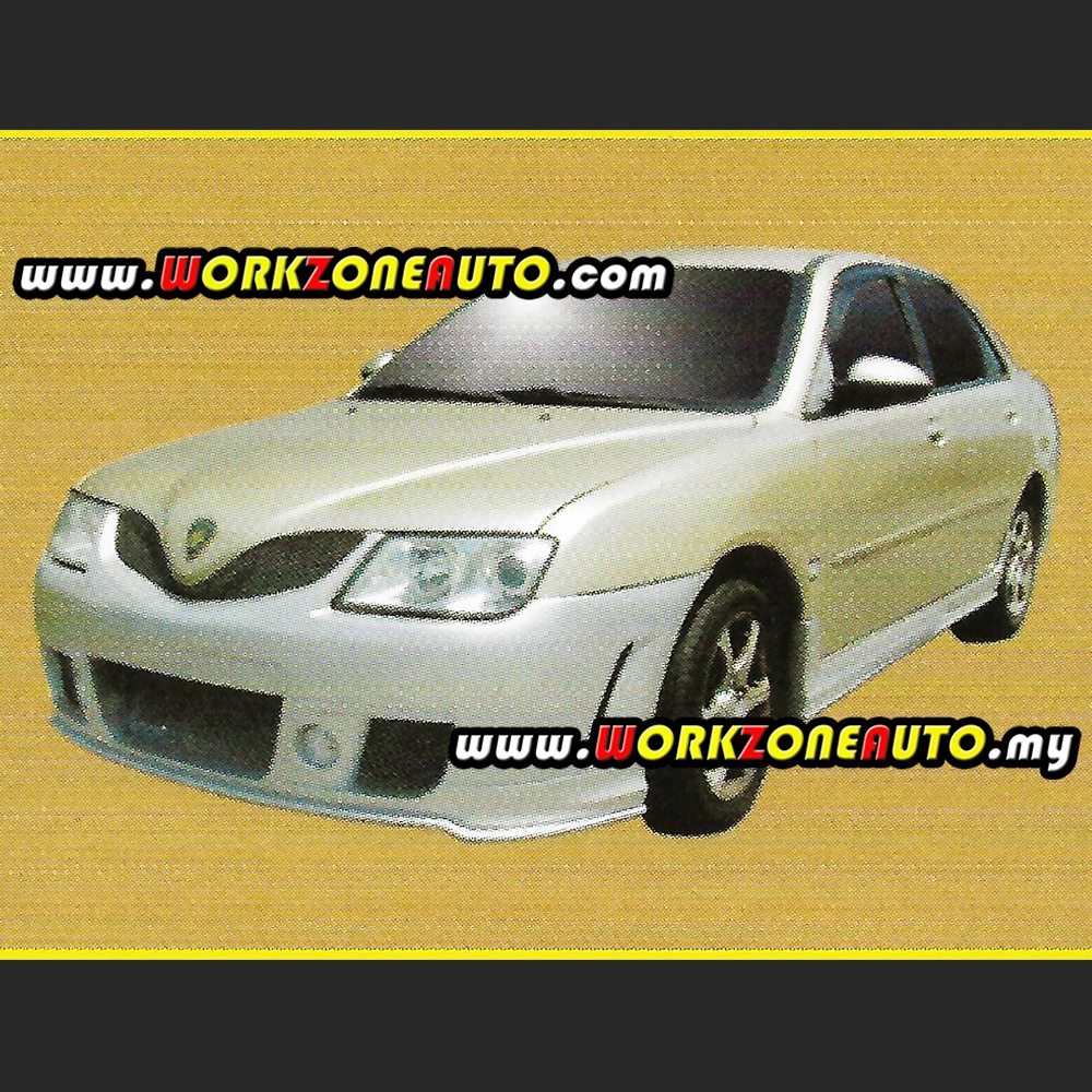 LLPU3036 Proton Waja PU Side Skirt with Sticker (R3) | Shopee Malaysia