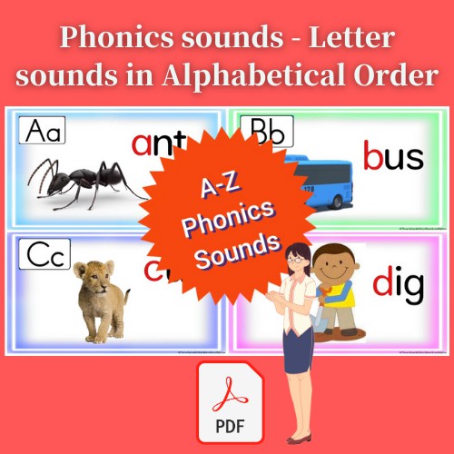 023 [PDF] A-Z Phonics Sounds | Letter Sounds in Alphabetical Order ...