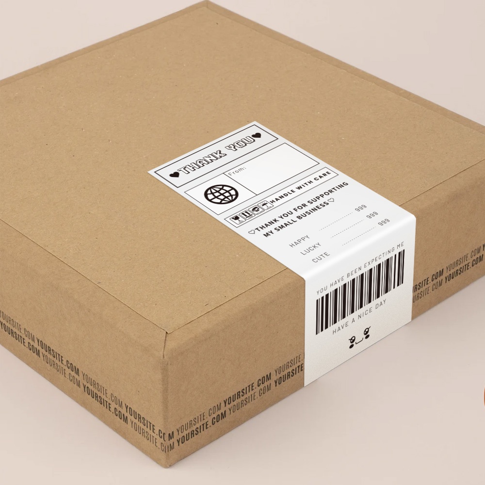 30 Pcs/Pack Personalized "Thank You For Supporting My Small Business ...