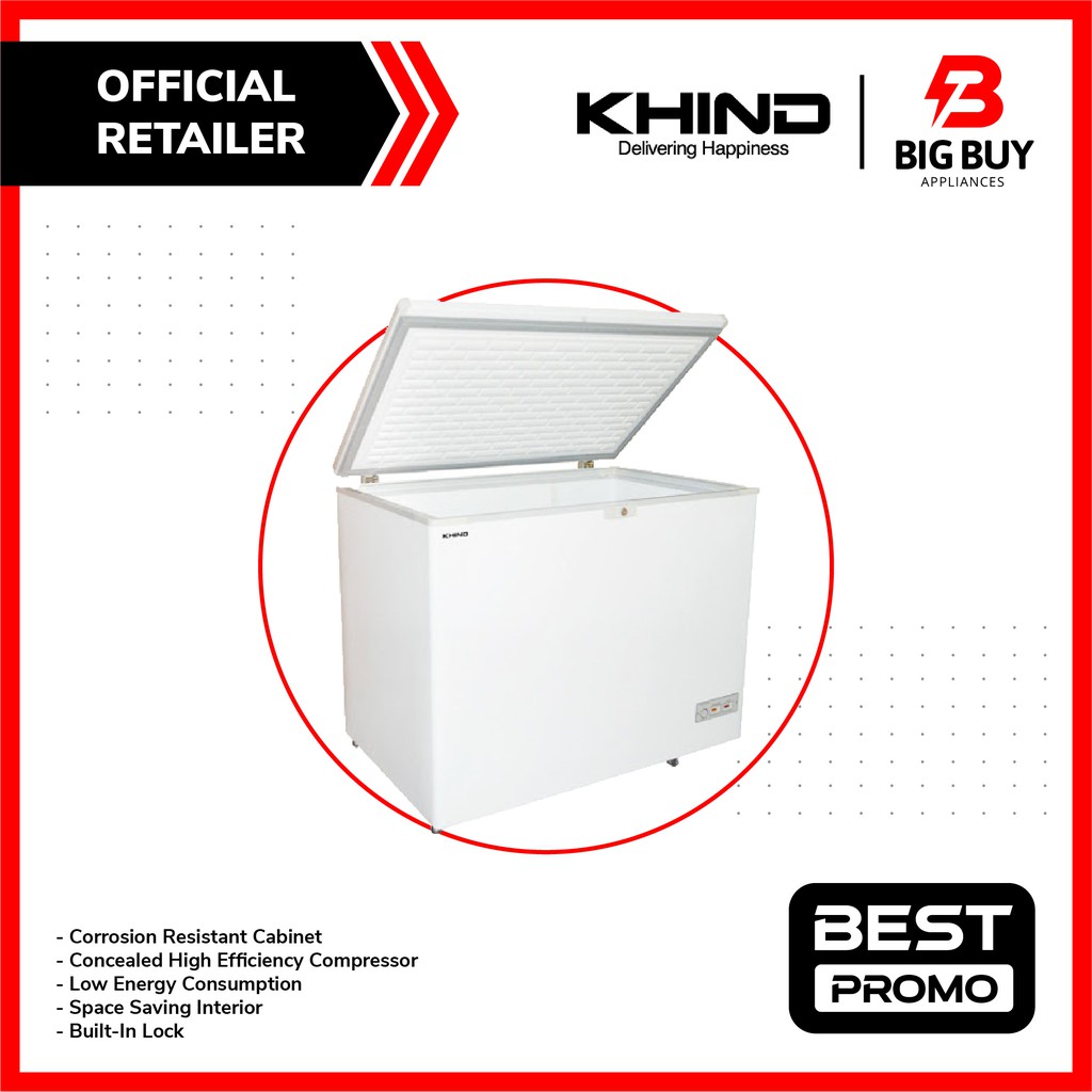 KHIND 420L Chest Freezer FZ501BIG FREEZER | Shopee Malaysia