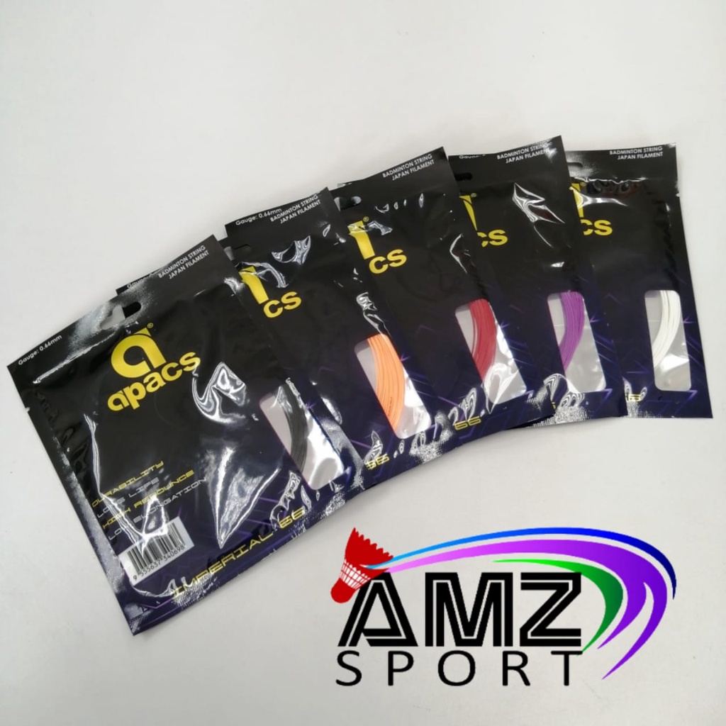 APACS BADMINTON STRING IMPERIAL 66 (ORIGINAL & READYSTOCK) | Shopee ...