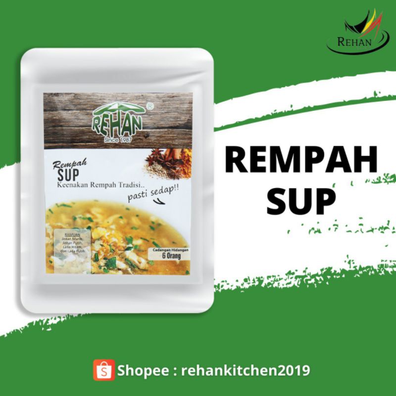 REHAN Rempah Sup Soup Spices (50g) | Shopee Malaysia