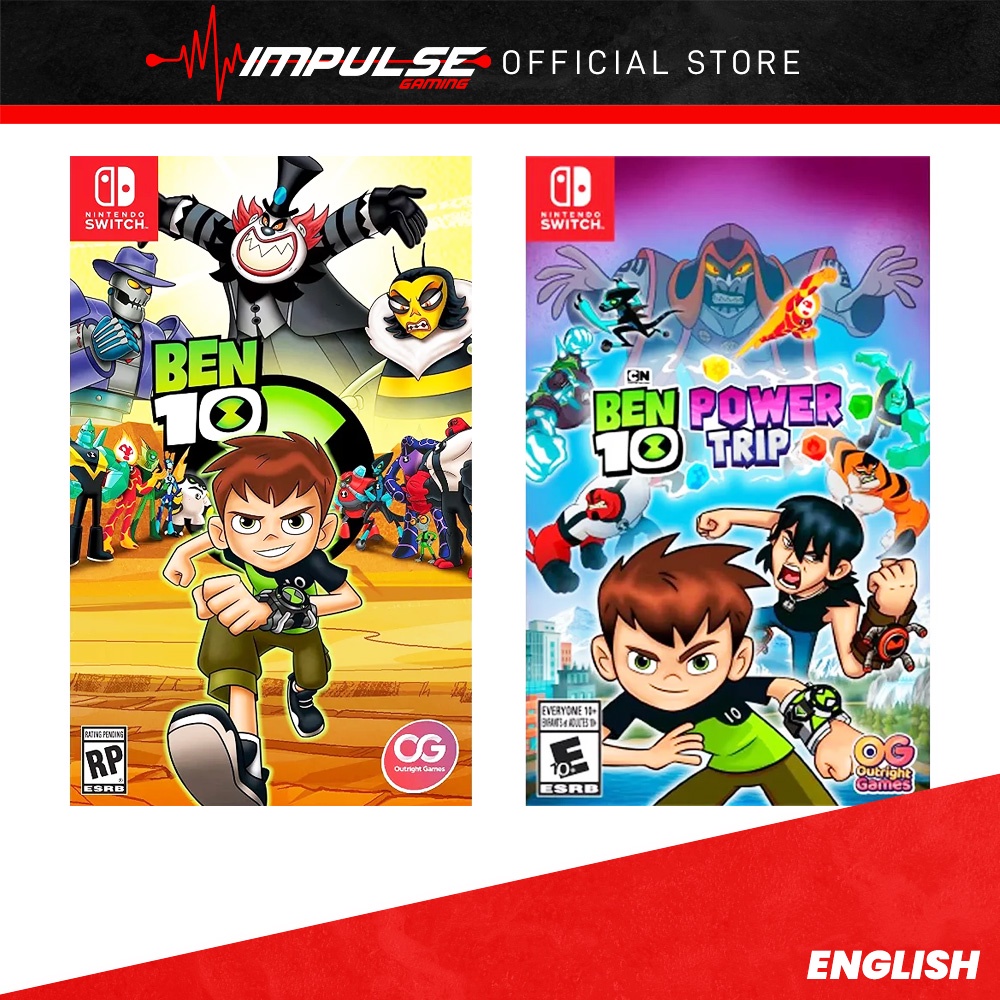 NSW Nintendo Switch Ben 10 / Ben 10: Power Trip Eng Version | Shopee ...