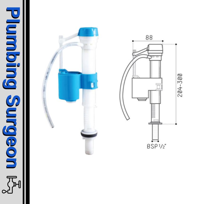 Push Button Cistern Toilet Cistern Home Bathroom Mangkuk Jamban Duduk ...