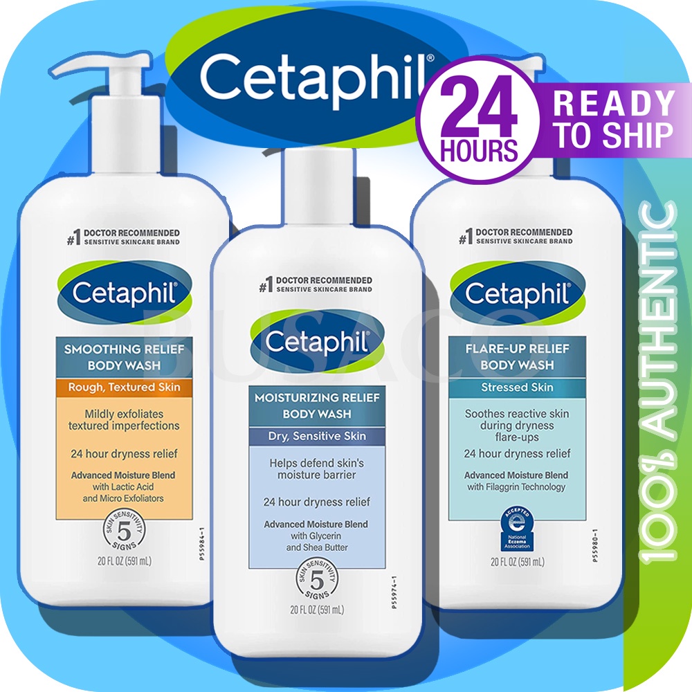 Cetaphil Body Wash | Moisturizing | Smoothing | Flare-Up Relief | Body ...