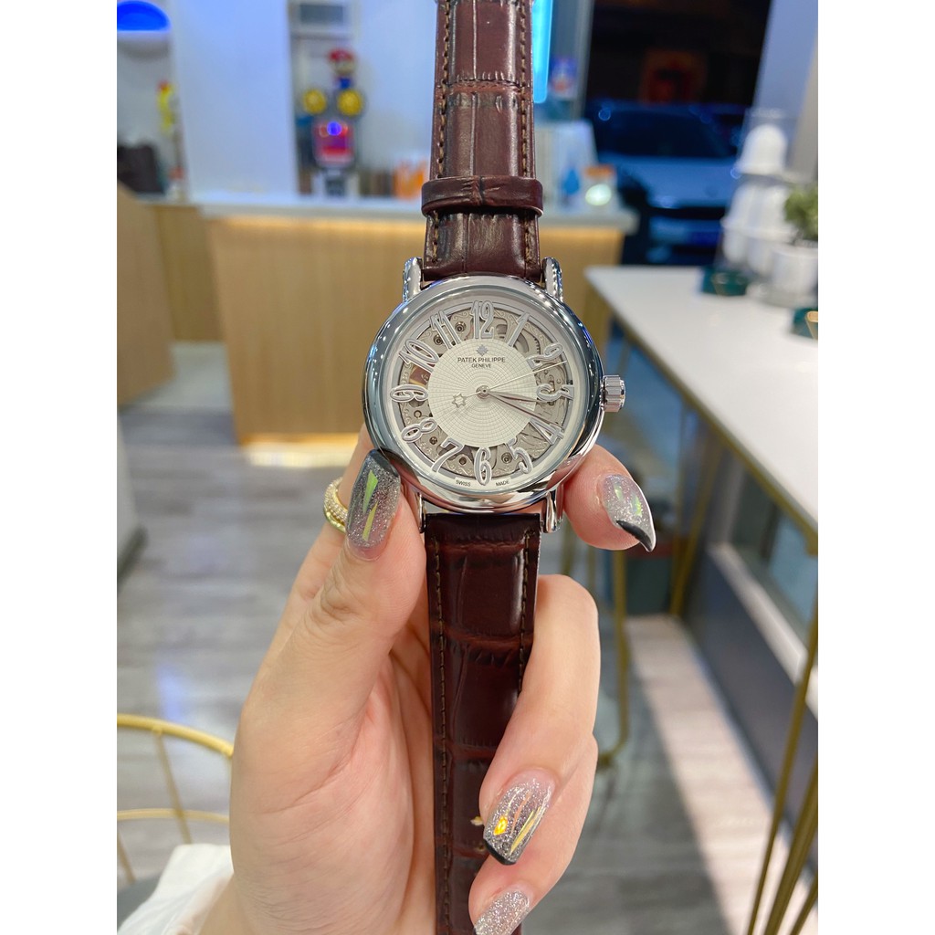 P'atek Philippe skeleton movement unique beautiful 42mm diameter men's ...