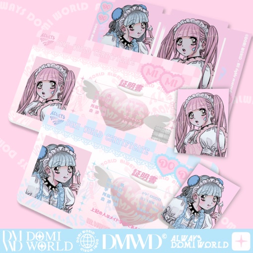 [DOMI WORLD] DODO x MIMI Certificate Set (2 certificates + 2 ...