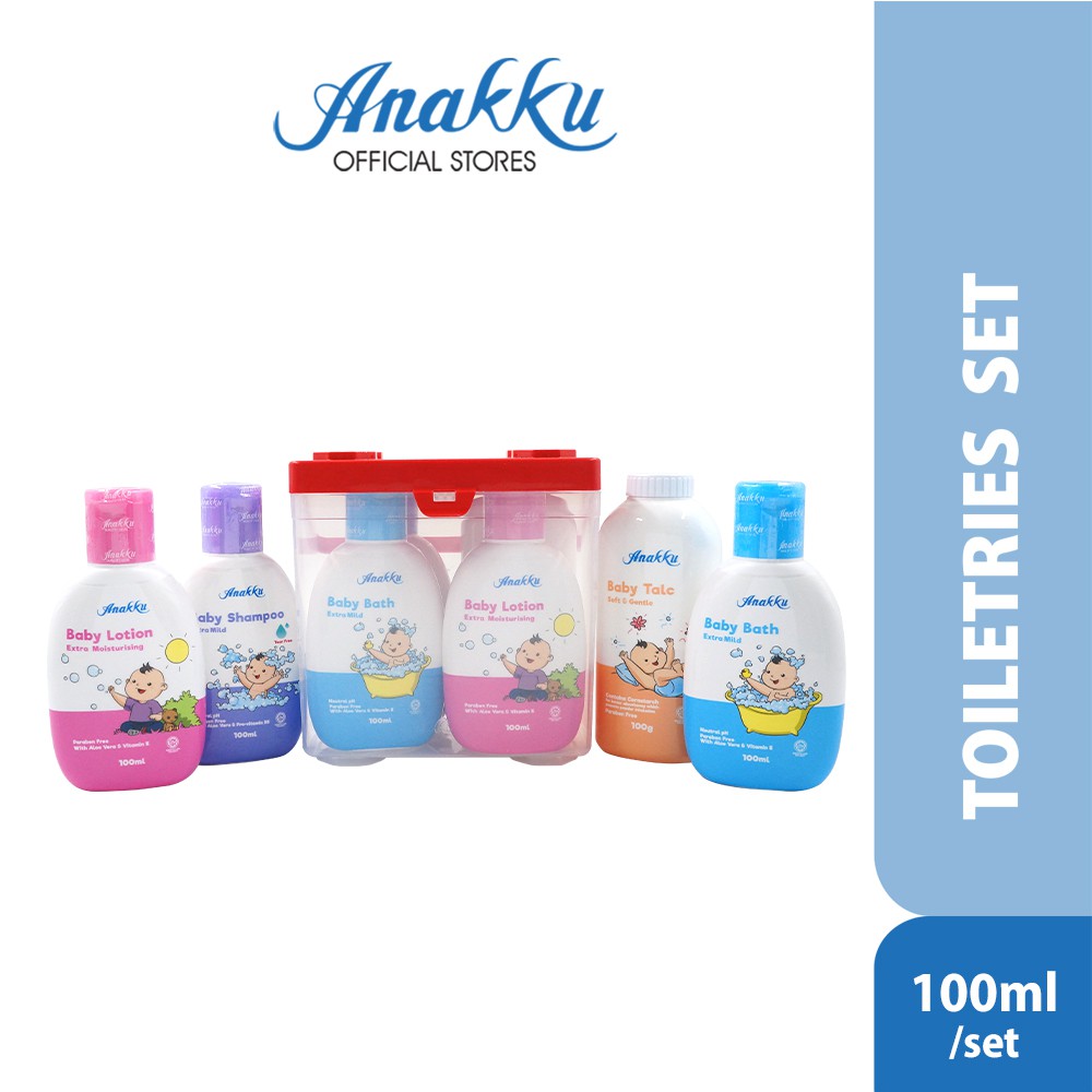 Anakku Toiletries Set | Mandian Bayi 100ml TS118 | Shopee Malaysia