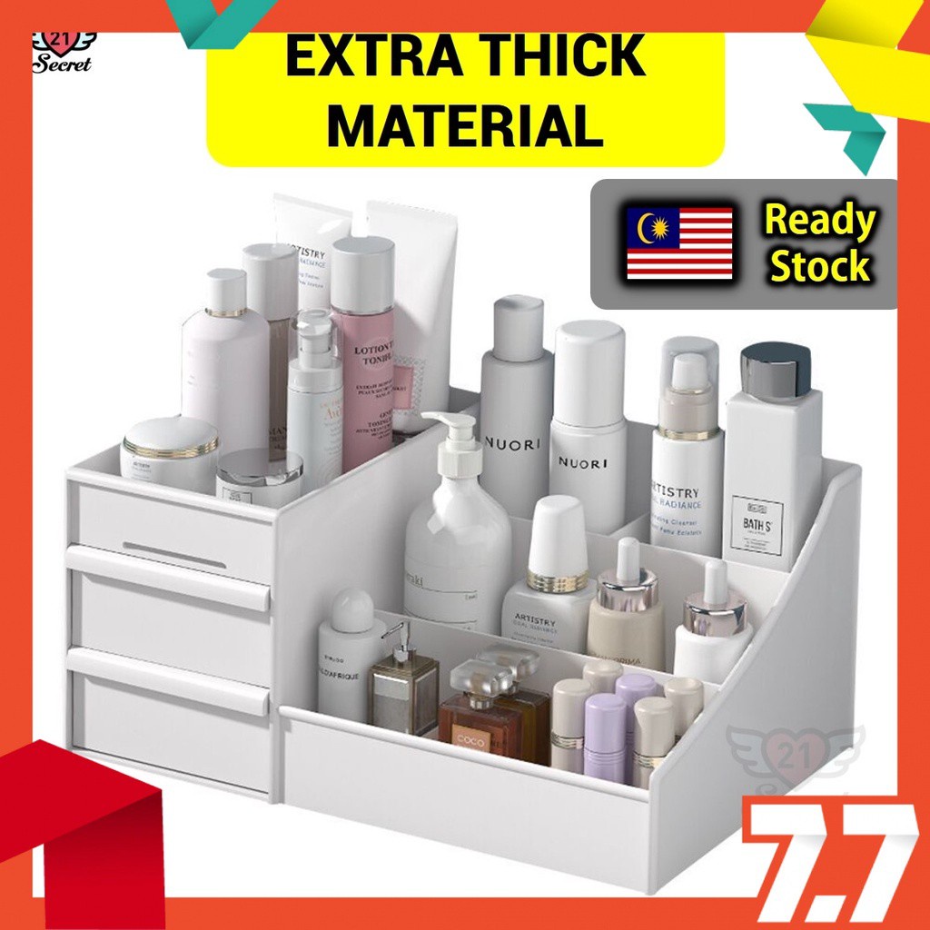 Cosmetic Shelf Makeup Storage Cosmetic box Makeup Rack Makeup Organizer ...