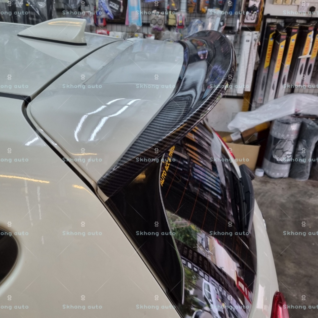 Perodua Myvi 2018-2022 Gen3 Ducktail Spoiler carbon design ( abs ...