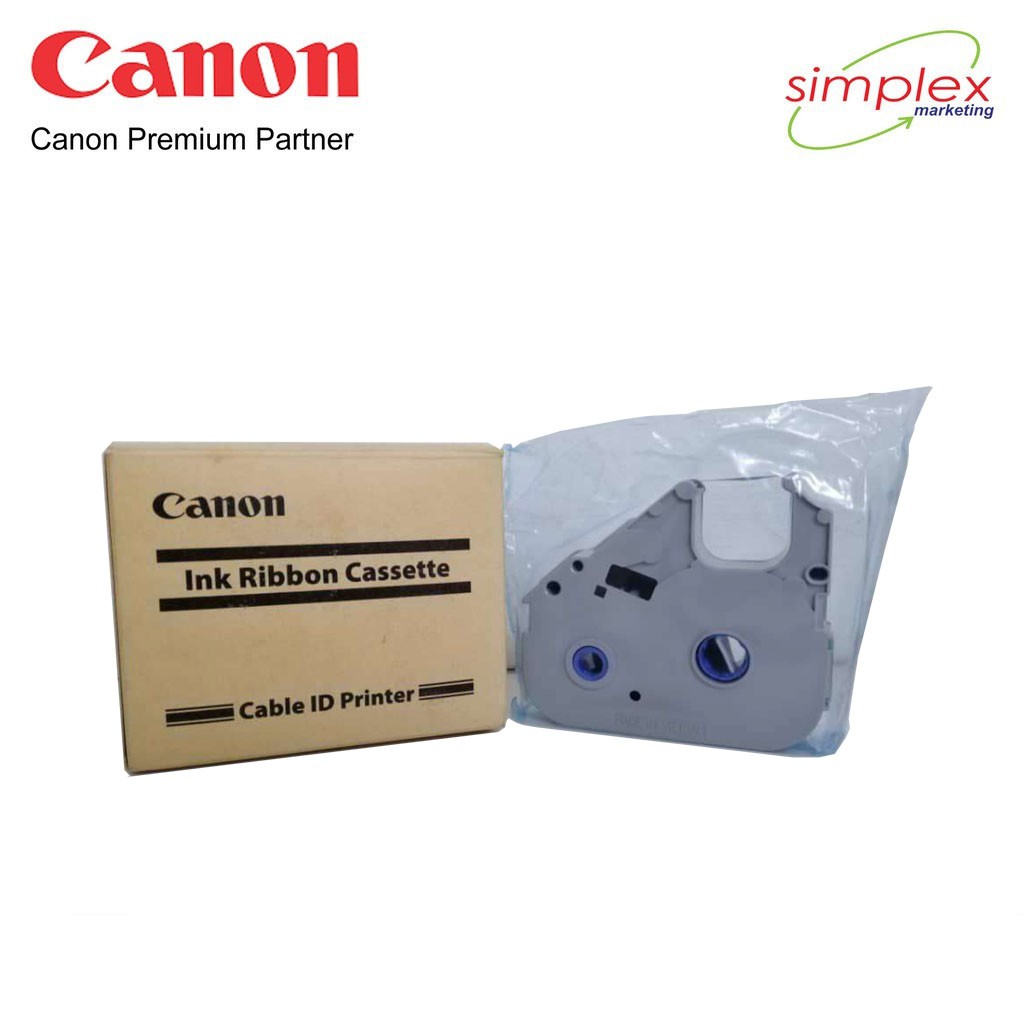 Canon Ink Ribbon Cassette Black 100m for MK1500/MK2600 Cable ID Printer | Shopee Malaysia
