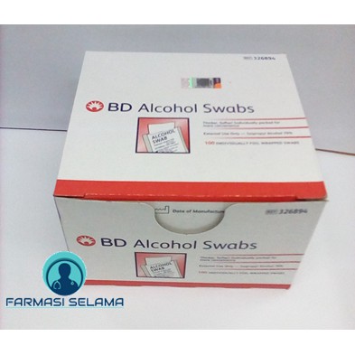 BD Alcohol Swab (100's) | Shopee Malaysia
