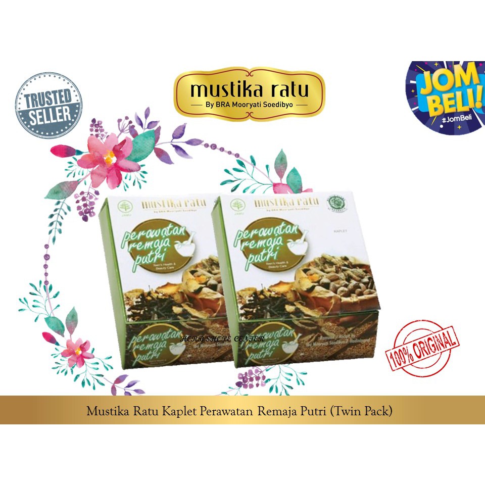 Mustika Ratu Jamu Kaplet Perawatan Remaja Putri (Twin Pack) | Shopee ...