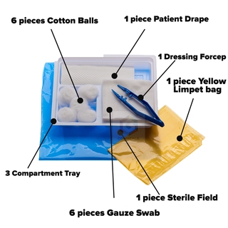Disposable Dressing set for Wound Care [ 1 forcep ] | Shopee Malaysia