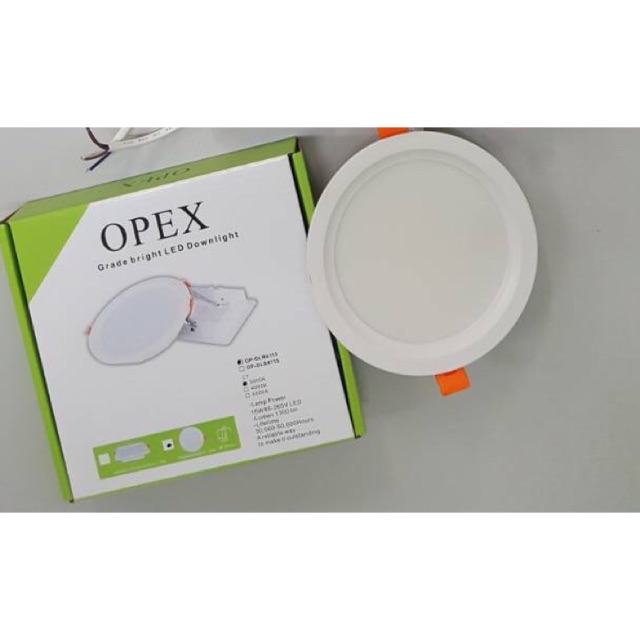 OPEX 15W Round Daylight/ Cool White (4 inch Downlight ) | Shopee Malaysia