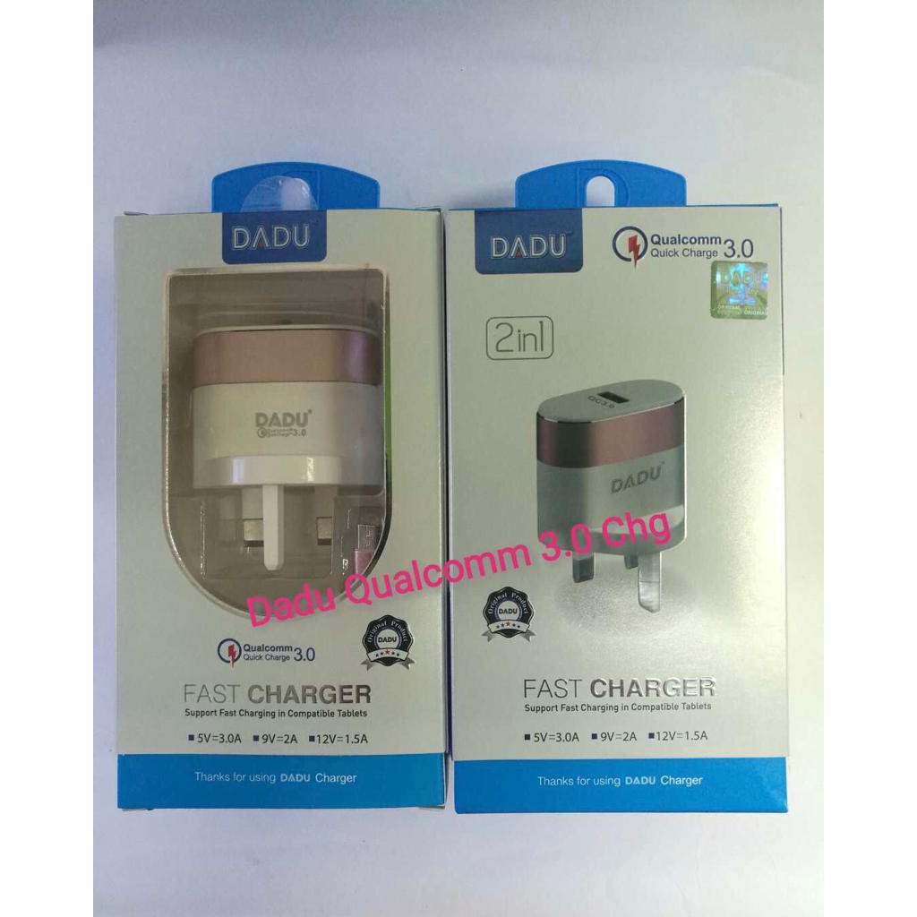 Dadu Qualcomm Quick Charge 3.0 Fast Charger | Shopee Malaysia