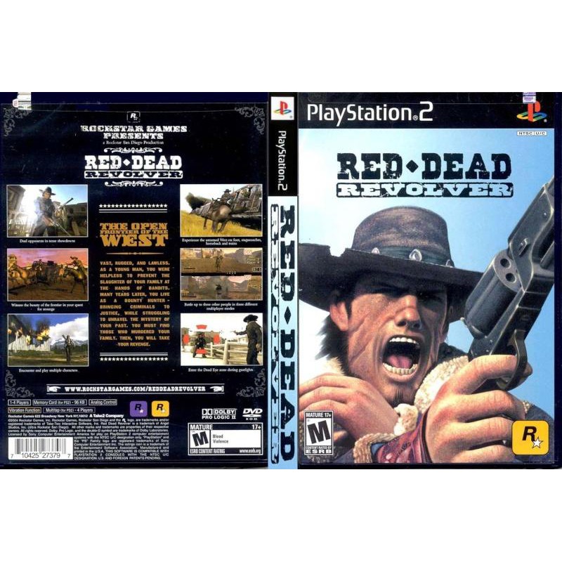 PS2 Red Dead Revolver ( DVD Games ) | Shopee Malaysia
