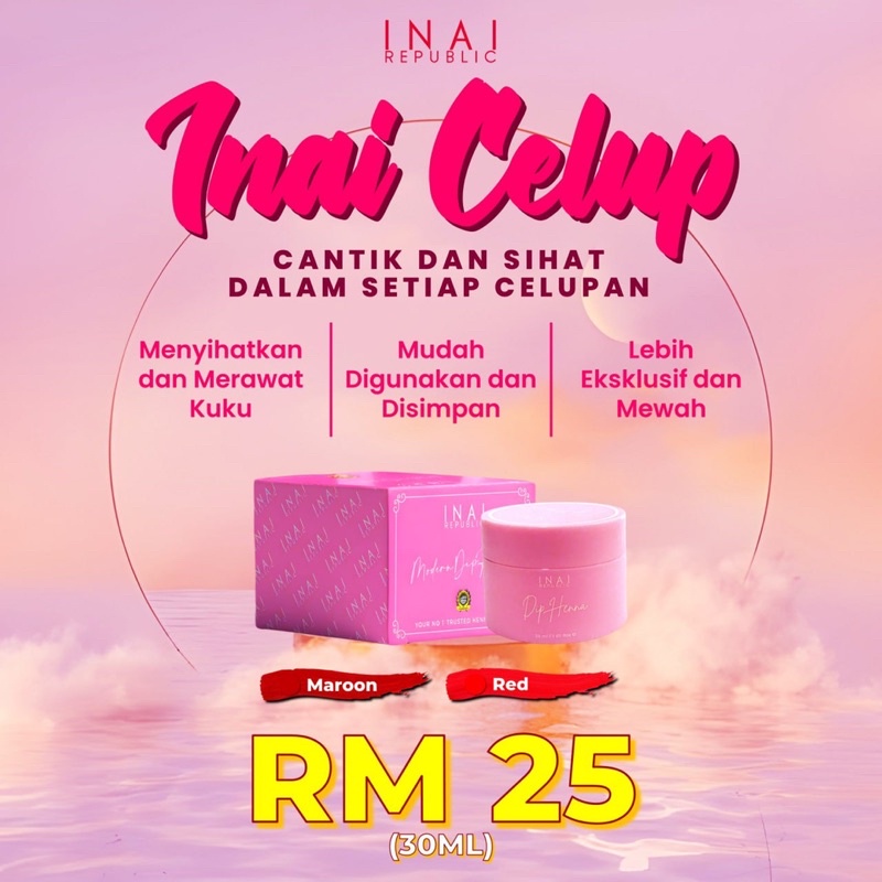 INAI CELUP 5x GANDA LEBIH MERAH | INAI CELUP VIRAL | INAI MERAH ...
