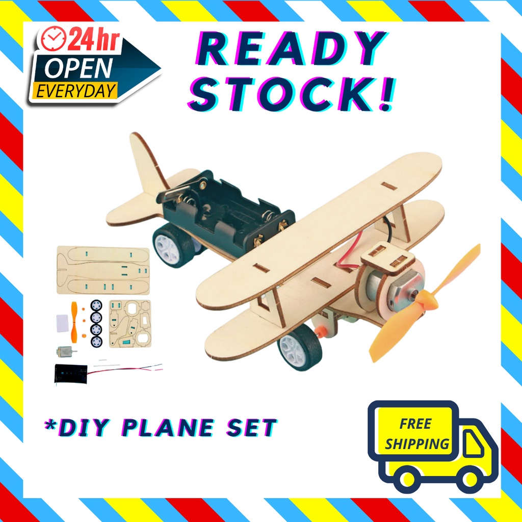 DIY Plane Set RBT Set School Project DIY Project Kit | Shopee Malaysia