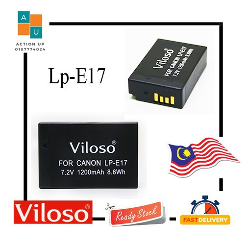LP-E17 Rechargeable Li-ion Battery for Canon EOS 750D and 760D DSLR ...