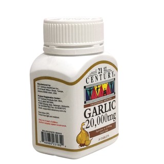 21st Century Garlic 20000mg (30's) | Shopee Malaysia
