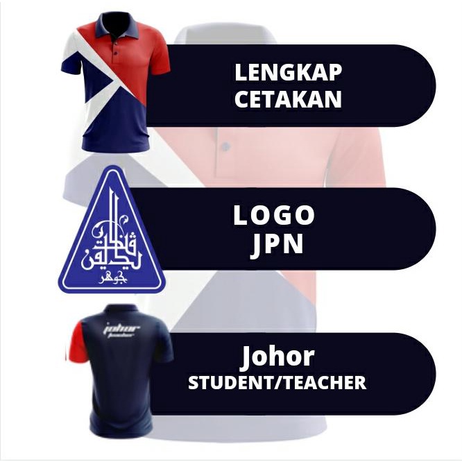 BAJU TSHIRT KARAKTOR MURID JOHOR (KRMJ) SEKOLAH RENDAH LELAKI | Shopee ...