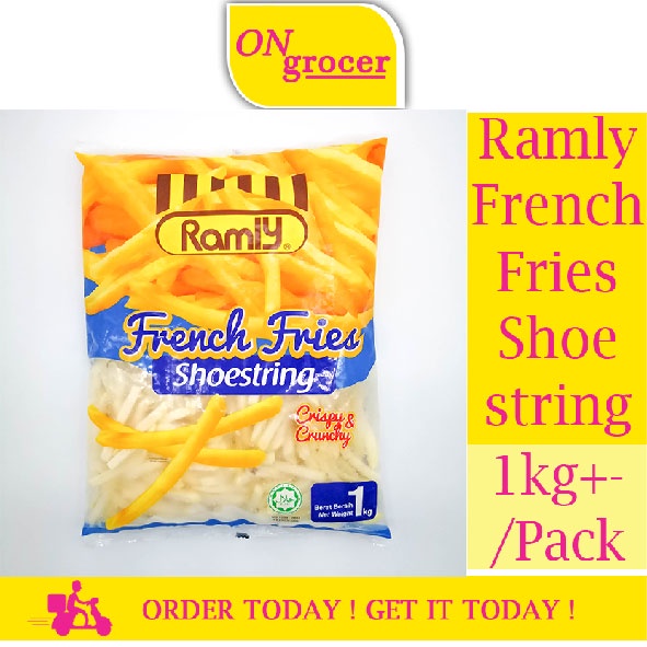 A0951 - Ramly French Fries Shoestring - 1kg+-/Pack | Shopee Malaysia