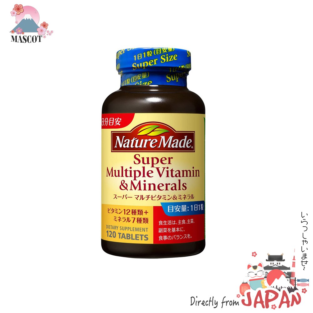 Japan Otsuka Pharmaceutical Nature Made Super Multivitamin & Mineral ...