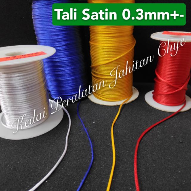 Tali Satin( 3mm + - ) | Shopee Malaysia