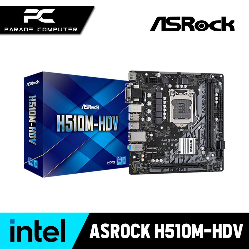 Asrock h510m-hdv #pc intel motherboard# | BeeCost