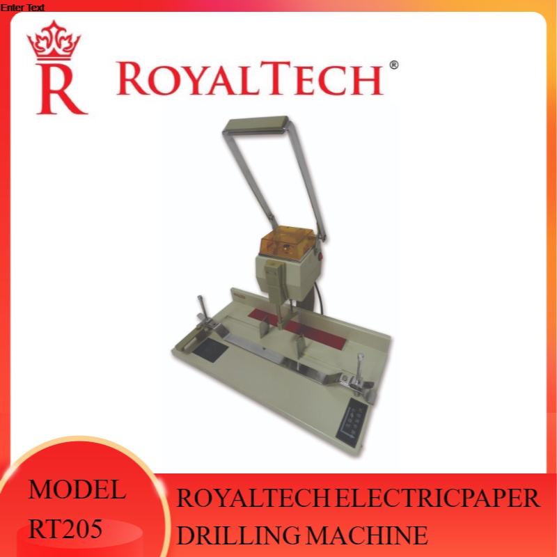 ROYALTECH Electric Paper Drilling Machine - RT205 | Shopee Malaysia