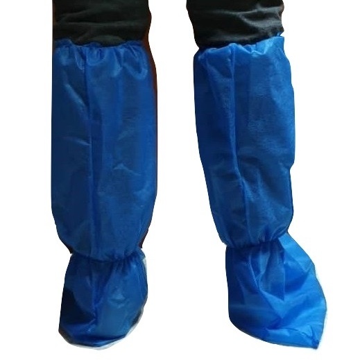 45gsm Boot Cover, PP Non-woven, Blue Color, 50pcs/pack | Shopee Malaysia