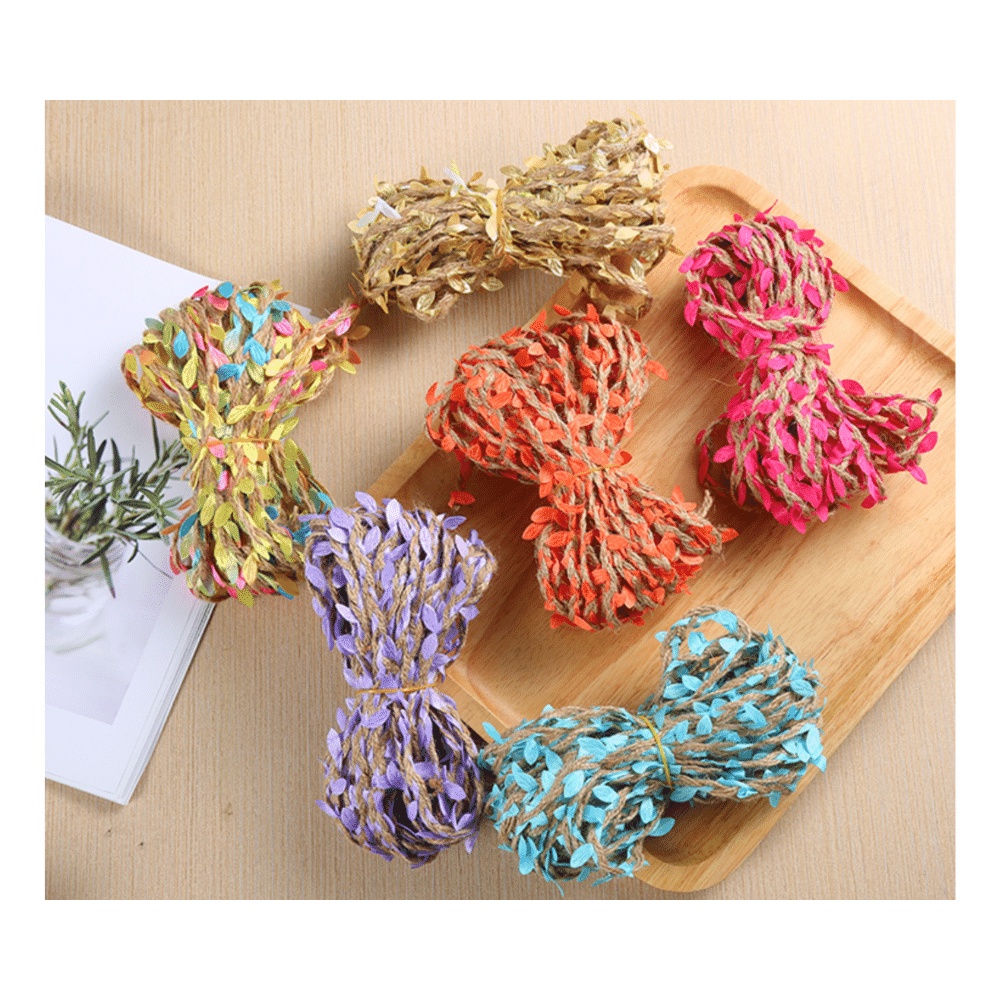 Tali Guni Berwarna/ JUT HEMP ROPE / Tali DIY /HANTARAN/ NATURAL ROPE ...