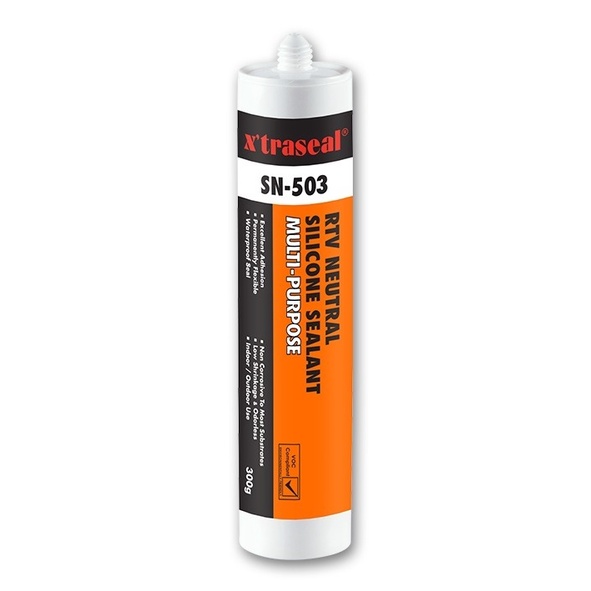 ODOURLESS MULTIPURPOSE NEUTRAL CLEAR SILICONE SEALANT BY XTRASEAL (SN ...