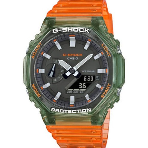 G shock Jelly Orange G Shock TMJ G Shock GA2100 G shock Orange ...