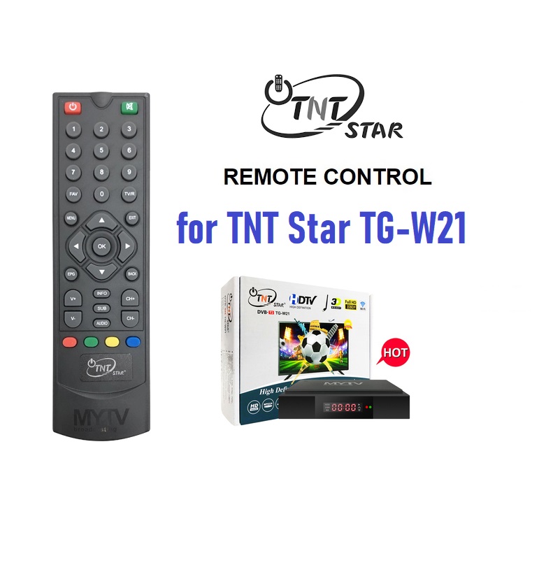 Remote Control TNT Star TG-W20 TG-W21 MYTV | Shopee Malaysia