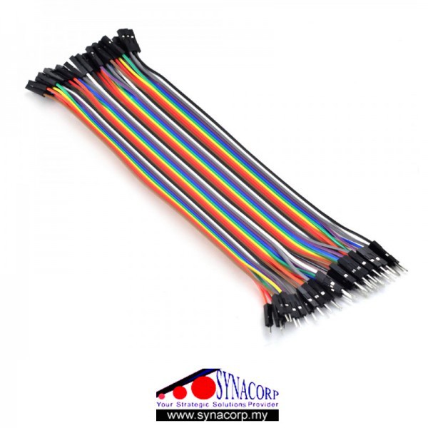 10p 40p Female to Female Breadboard Dupont Jumper Wire for Arduino IOT ...