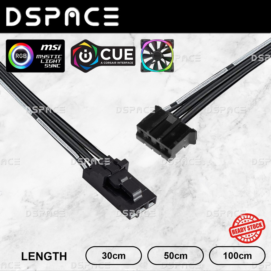 Corsair 5V 3pin to NZXT Aer Fan Adapter Cable control your NZXT fans ...
