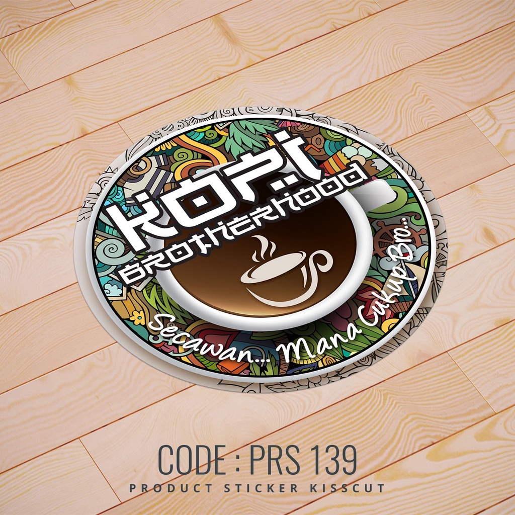 Sticker Air Minuman Air Kopi Kafe Hipster Viral Murah | Shopee Malaysia
