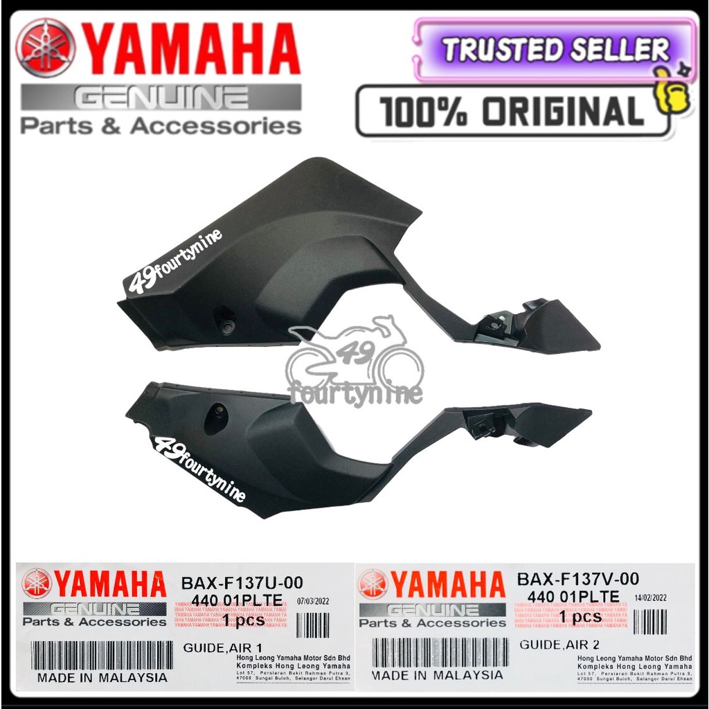100% ORIGINAL Y16 Y16ZR AIR GUIDE COVER INNER BAX-F137U-00 BAX-F137V-00 ...