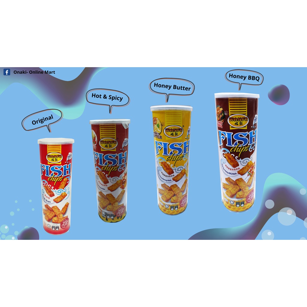 WANFA MY FISH CHIPS (150G) | Shopee Malaysia
