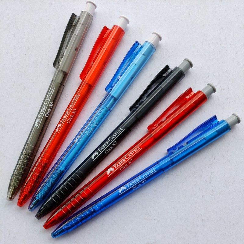 Faber-Castell Click X5 / X7 Ball Pen | Shopee Malaysia