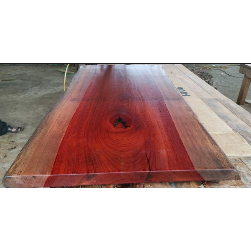 Rengas Live Edge Slab Hard Wood 5CM(T) x 71CM(W) x 152CM(L) | Shopee ...