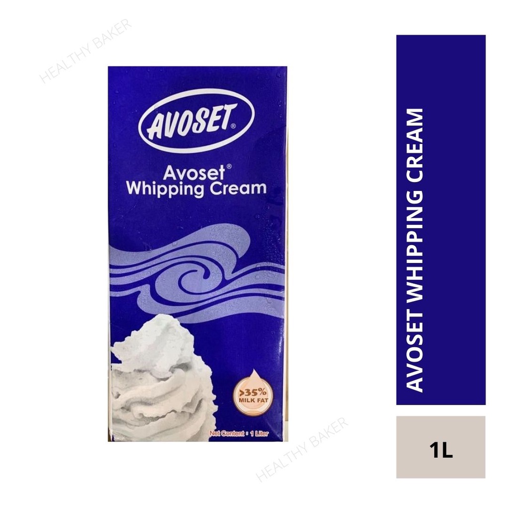 READY STOCK AVOSET WHIPPING CREAM 1L / WHIPPING CREAM / BAKING NEEDS ...