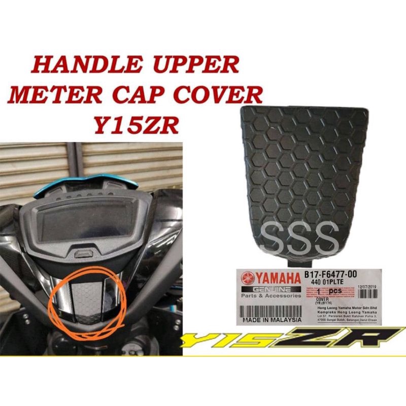 YAMAHA Y15ZR V2 COVER CAP METER B17-F6477-00 HANDLE SMALL UPPER BAR LOWER Y15 EXCITER150 LAMPU ...