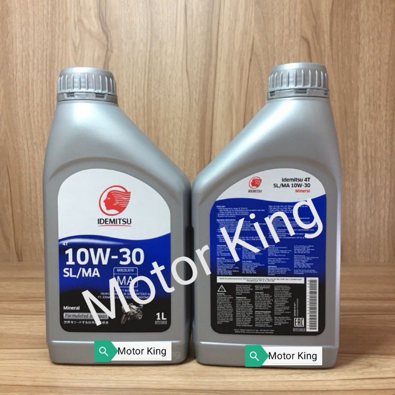IDEMITSU 4T MOTOR OIL Mineral 10w-30 1 Liter | Shopee Malaysia