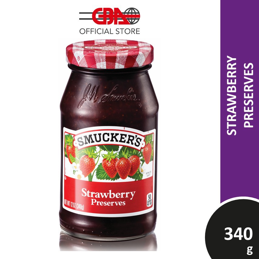 Smucker's Jam - Strawberry Preserves (340g) | Shopee Malaysia