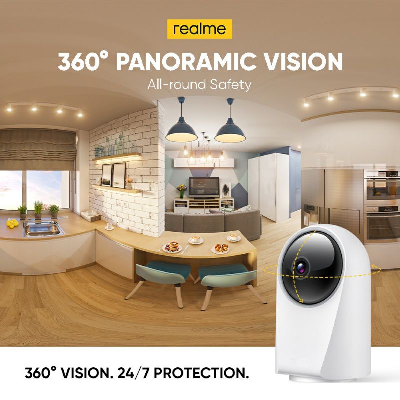 realme Smart Cam 360° Home Security Camera | Shopee Malaysia