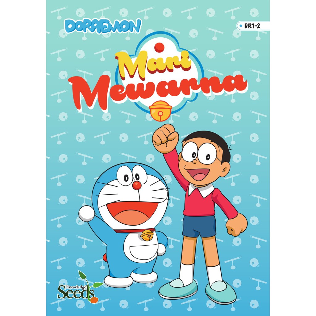 DORAEMON MARI MEWARNA - SERIES 2 - Kid Coloring Book - Buku Mewarna ...